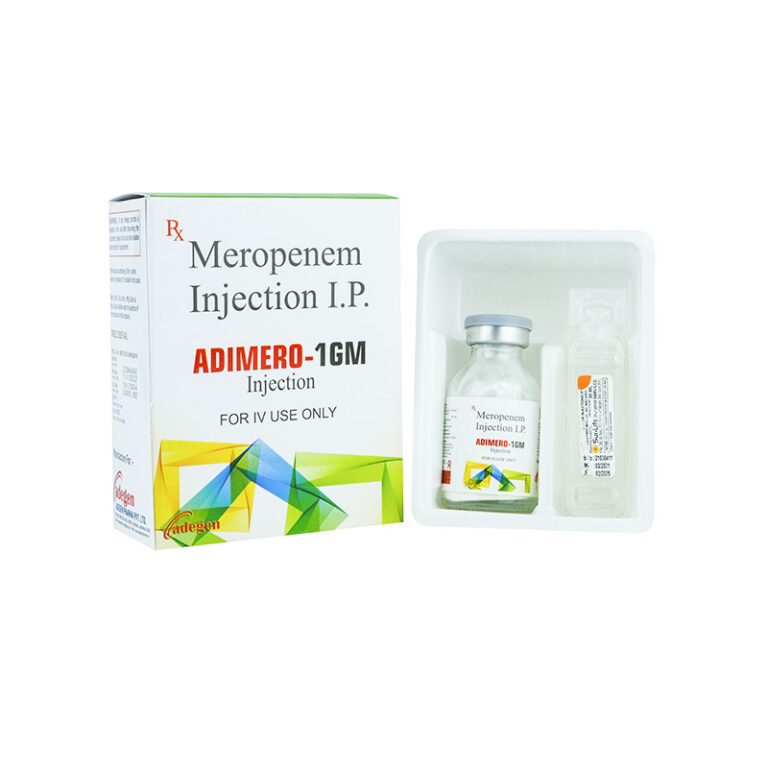 MEROPENEM 1GM INJ Manufacturer | Supplier | Franchise