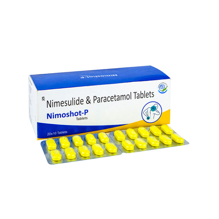 Nimesulide, Paracetamol Tablets Manufacturer | Supplier | Franchise