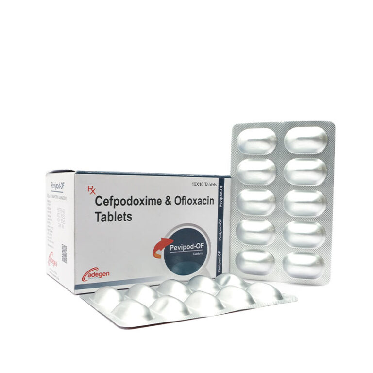 Cefpodoxime & Ofloxacin Tablets Manufacturer | Supplier | Franchise